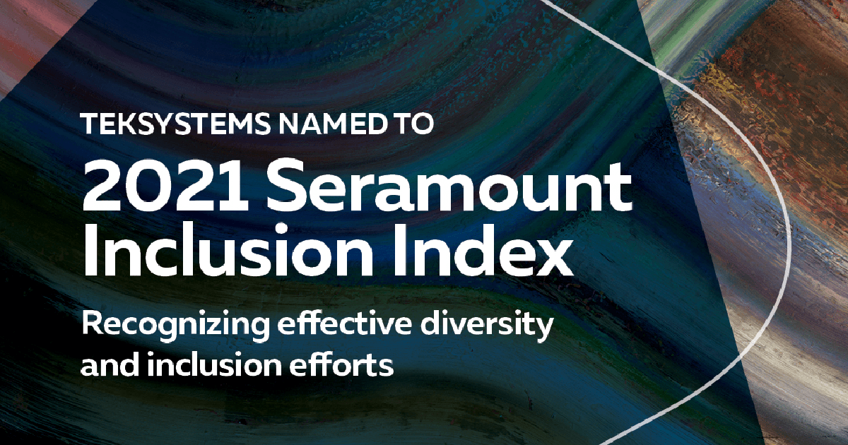 TEKsystems Named to 2021 Seramount Inclusion Index